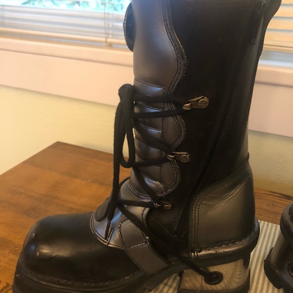 New Rock | Shoes | New Rock Boots Gothic Punk Biker | Poshmark